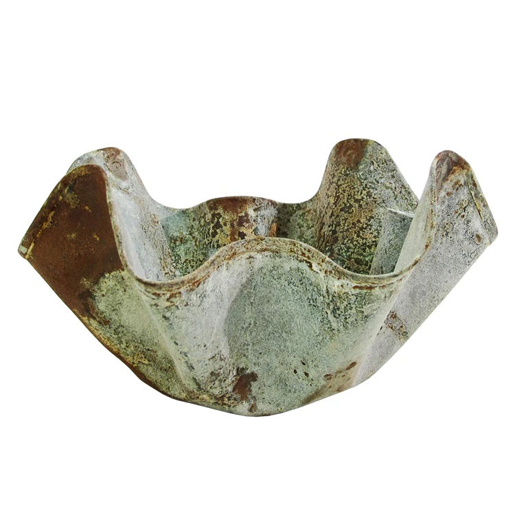 Rustic Metal Planter – The Cottage